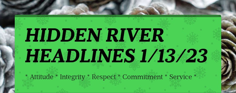 Hidden River Headlines | News Details - Monroe School District
