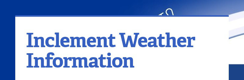 Inclement Weather Information – Snow Day Information – Reading ...