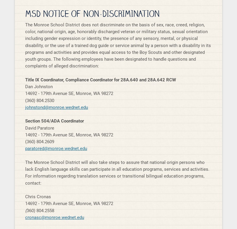 Maltby Messenger | News Details